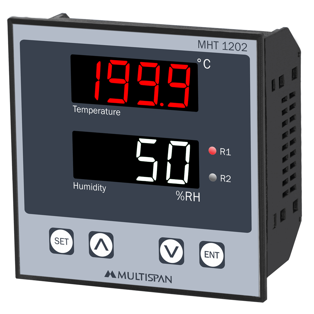 MHT-1202 | Temperature Controller | Humidity Indicator With Alarm output