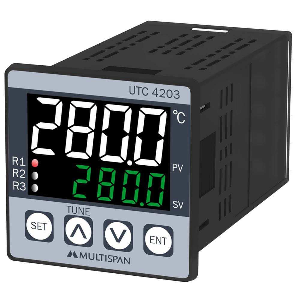 UTC-4203 | Temperature Controller | Double Display Universal input PID Controller