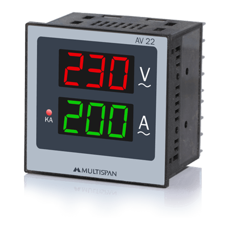 AV-22 CT SELECTION | Meter | Digital Volt AMP and Frequency (VAF)