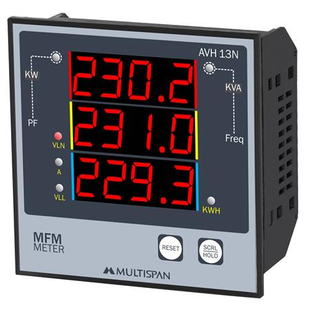 AVH-13N | Meter | Multifunction Meter 96 X 96